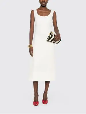 Jacquemus Linen Blend Midi Dress
