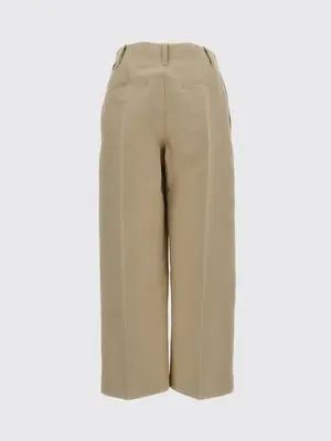 Jacquemus Cotton Wide-leg Trousers - Beige