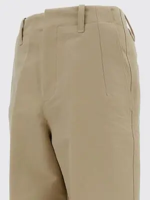 Jacquemus Cotton Wide-leg Trousers - Beige