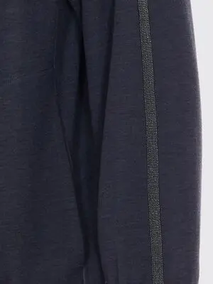 Brunello Cucinelli Zip-up Cotton Blend Hoodie