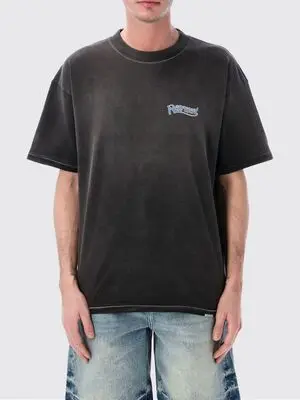 REPRESENT Cotton Crew-neck T-shirt With Logo - Black