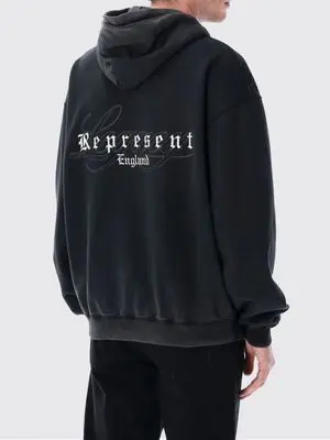 REPRESENT Embroidered Sweatshirt - Black