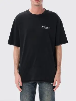 REPRESENT Cotton Crew-neck T-shirt With Logo - Black