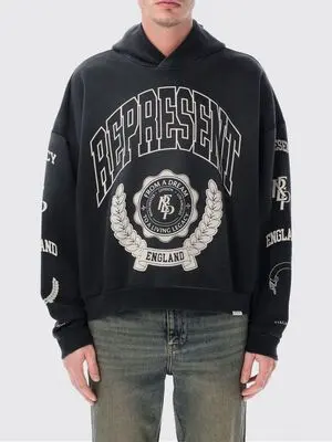 REPRESENT Graphic Hoodie - Black 1
