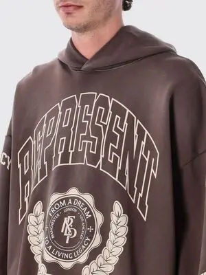 REPRESENT Embroidered Hoodie - Black