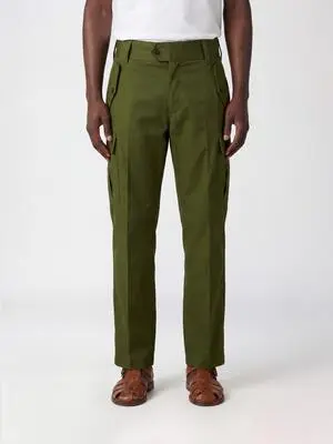 Alexander McQueen Cotton Cargo Trousers - Kaki