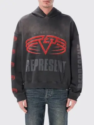 REPRESENT Graphic Hoodie - Black 1