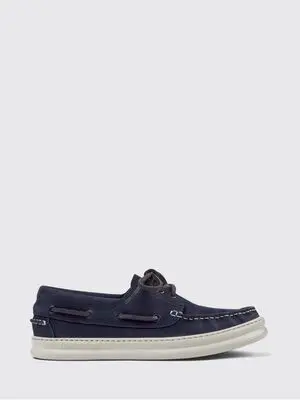 Camper Runner Nubuck Boat Loafers - Blue