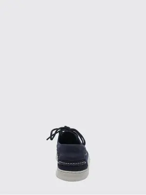 Camper Suede Boat Loafers - Blue