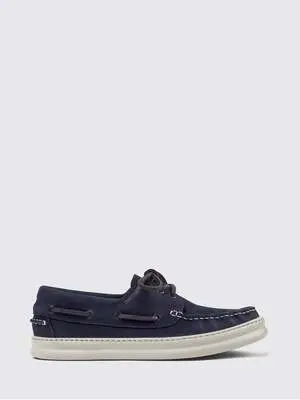 Camper Suede Boat Loafers - Blue