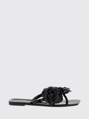 Coperni Flower Pvc Thong Sandals - Black