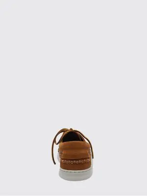 Camper Suede Boat Loafers - Brown