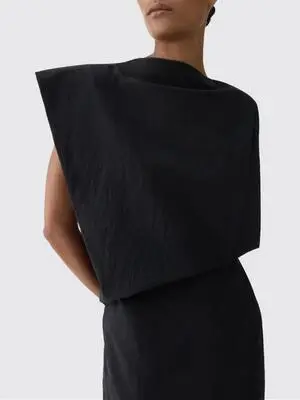 Jacquemus One-shoulder Midi Dress - Black