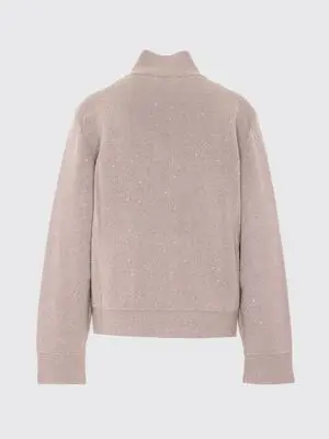 Brunello Cucinelli Ribbed Zip-up Sweater With Pockets