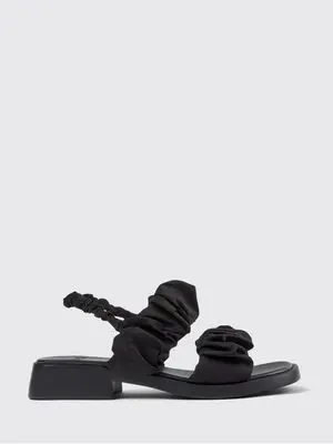 Camper Dana Ruched Polyester Slingback Sandals