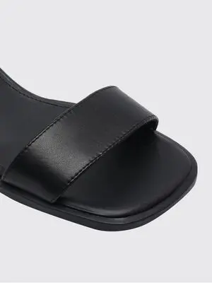 Camper Kora Leather Sandals - Black