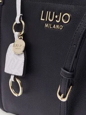 Liu Jo Ridhi Grained Faux Bag - Black