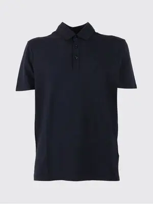 DONDUP Basic Cotton Polo Shirt - Blue