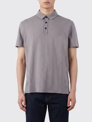 DONDUP Basic Cotton Polo Shirt - Grey