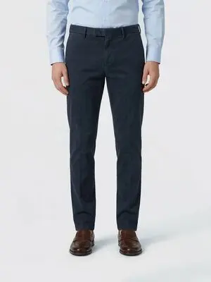 PT TORINO Cotton Blend Chino Trousers - Blue
