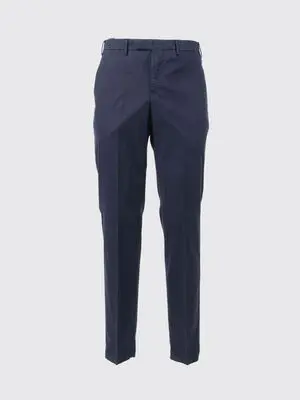 PT TORINO Cotton Blend Chino Trousers - Blue
