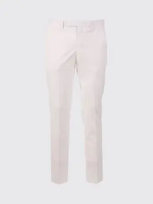 PT TORINO Stretch Cotton Blend Chino Trousers - White
