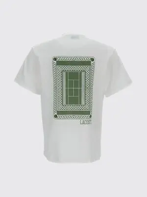 Lacoste Crew Neck T-shirt In Cotton