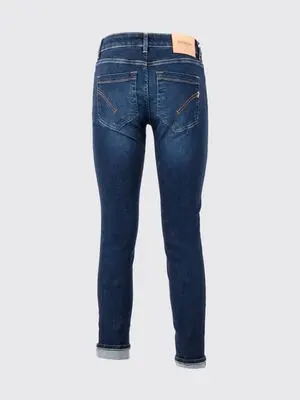 DONDUP Slim Fit Stretch Cotton Denim Jeans - Blue