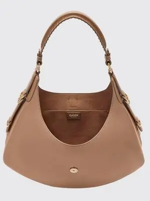 GANNI Shoulder Bag - Coffee