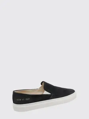 COMMON PROJECTS Suede Slip-on Sneakers - Black