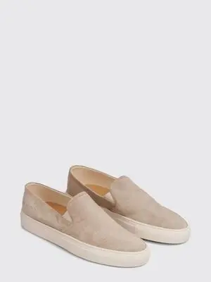 COMMON PROJECTS Suede Slip-on Sneakers - Grey