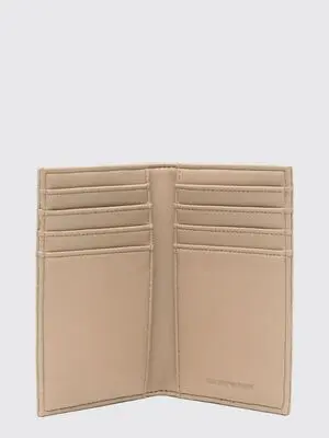 Emporio Armani Suede Wallet - Grey