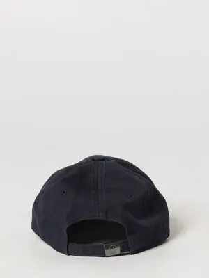 Carhartt Work In Progress Cotton Baseball Cap With Logo - Blue