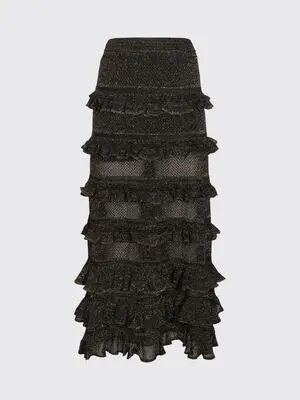 Zimmermann Ruffled Midi Skirt