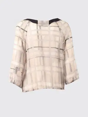 Emporio Armani Sheer Printed Blouse