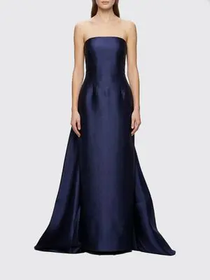 Solace London Strapless Gown - Blue