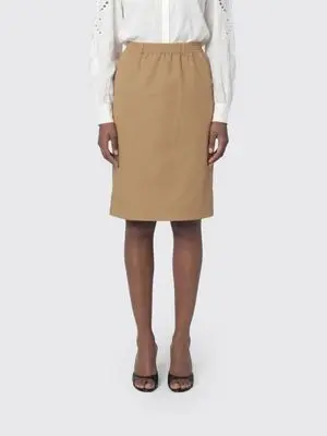 Chloé Cotton Gabardine Pencil Skirt