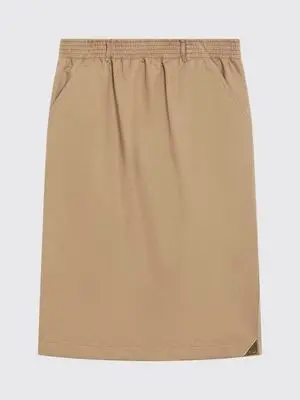Chloé Cotton Gabardine Pencil Skirt