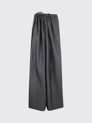 DANIELA GREGIS Wide-leg Silk Trousers