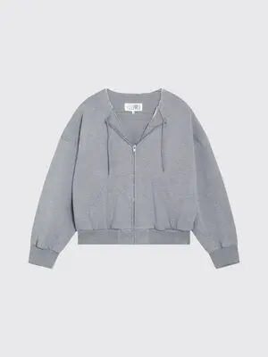 MAISON MARGIELA Fleece Zip-up Sweatshirt