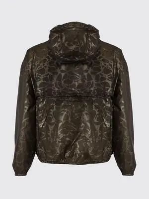K-WAY Printed Hooded Jacket - Green