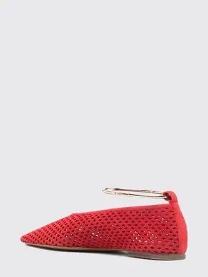 JIL SANDER Ballet Flats - Red
