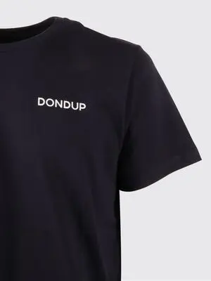 DONDUP Cotton Crew-neck T-shirt - Blue