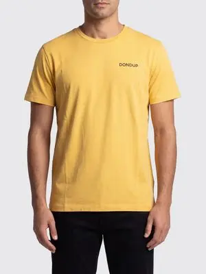 DONDUP Cotton Crew-neck T-shirt - Yellow