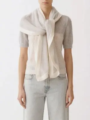 Fabiana Filippi Scarf - Grey