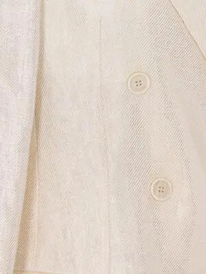 Brunello Cucinelli Double Breasted Jacket - Sand