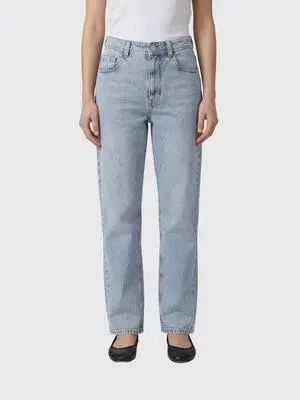 Brunello Cucinelli Straight Leg High Rise Cotton Jeans