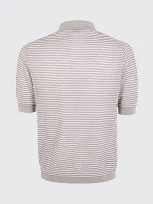 BALLANTYNE Knitted Polo Shirt - Green