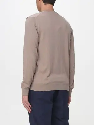 BALLANTYNE Diamond Pattern Cotton And Cashmere Pullover - Brown