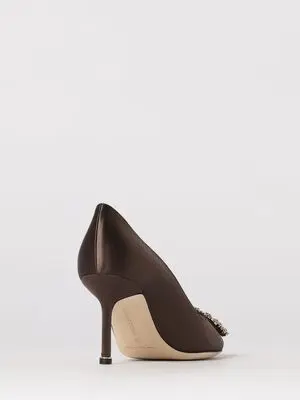 Manolo Blahnik Embellished Stiletto Pumps - Dark